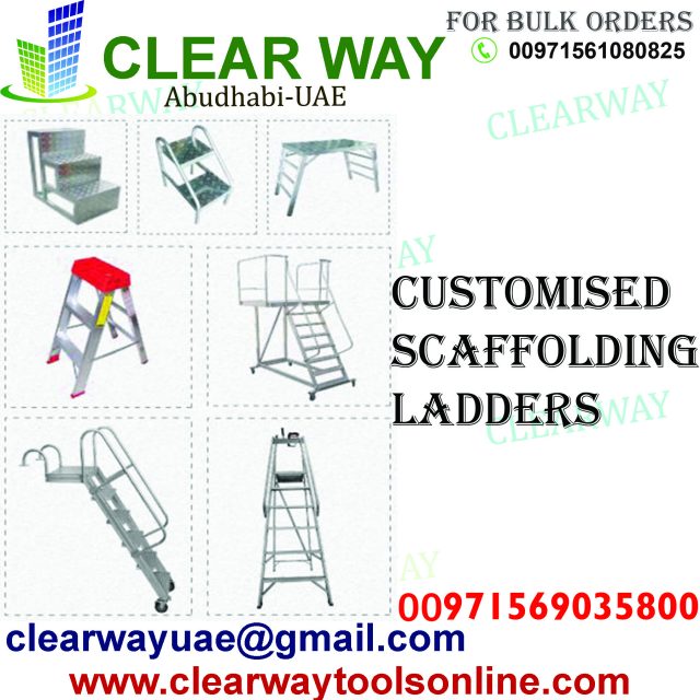 SCAFFOLDING LADDERS DEALER IN MUSSAFAH , ABUDHABI ,UAE